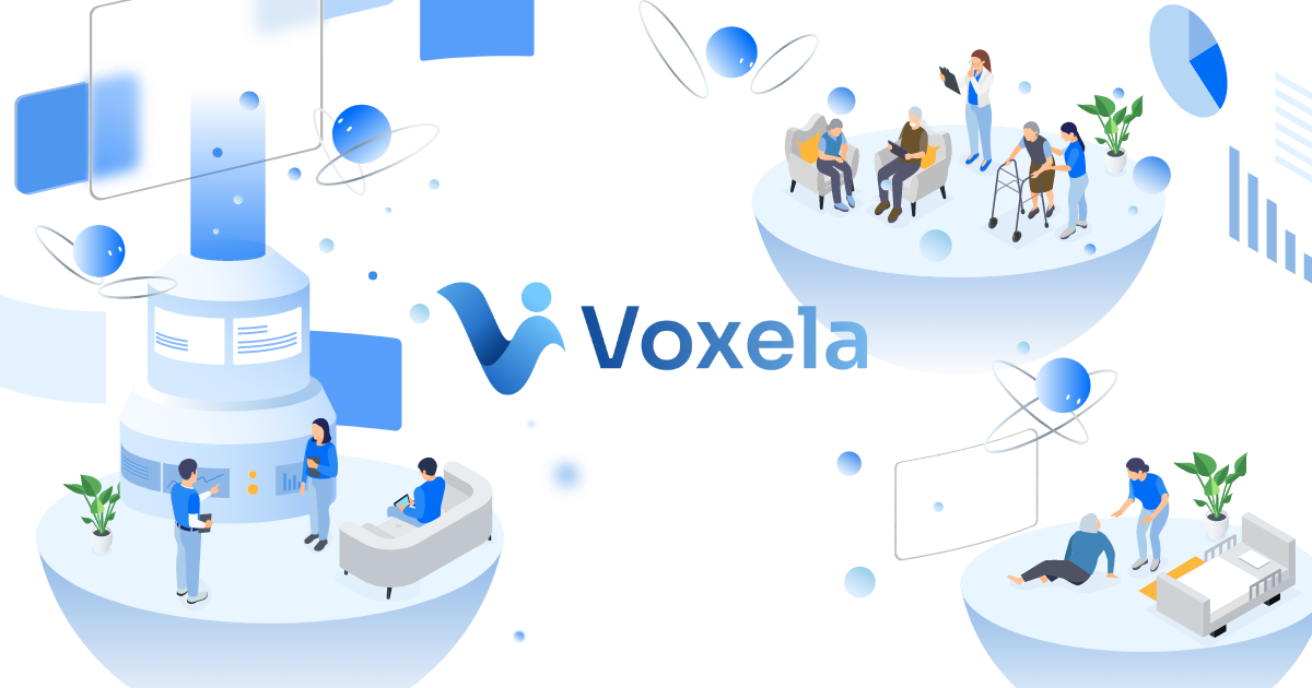 Voxela VCare (ヴォクセラ Vケア) | AI搭載介護見守りシステム - 24時間安全管理